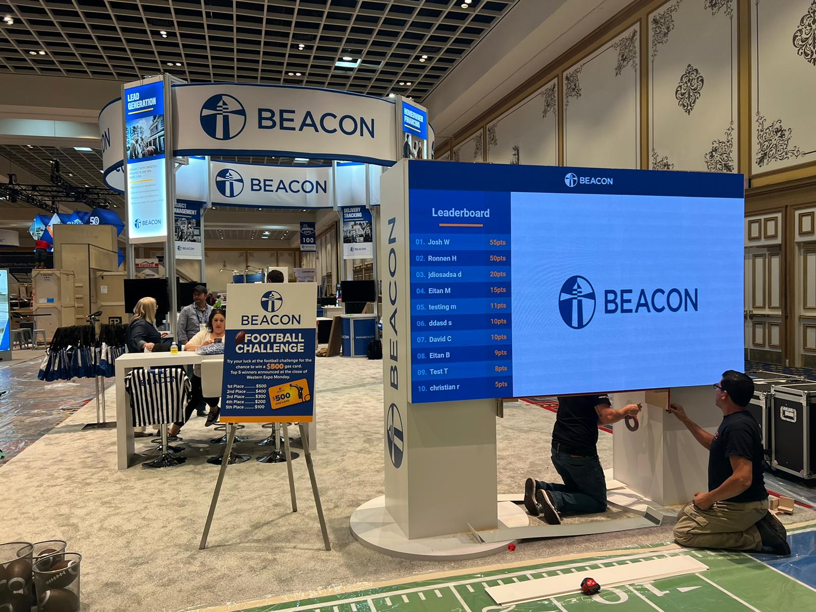 Beacon Building Products 2022 | digital signage, LED video wall, digital poster
